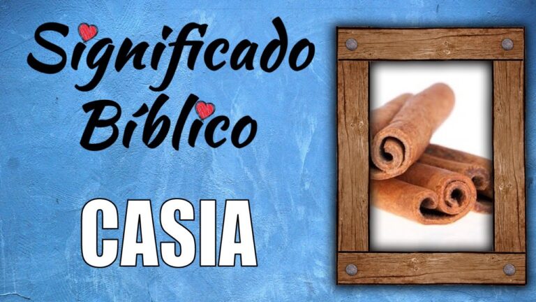 Significado de Casia en la Biblia y su Relevancia en la Fe Cristiana ...